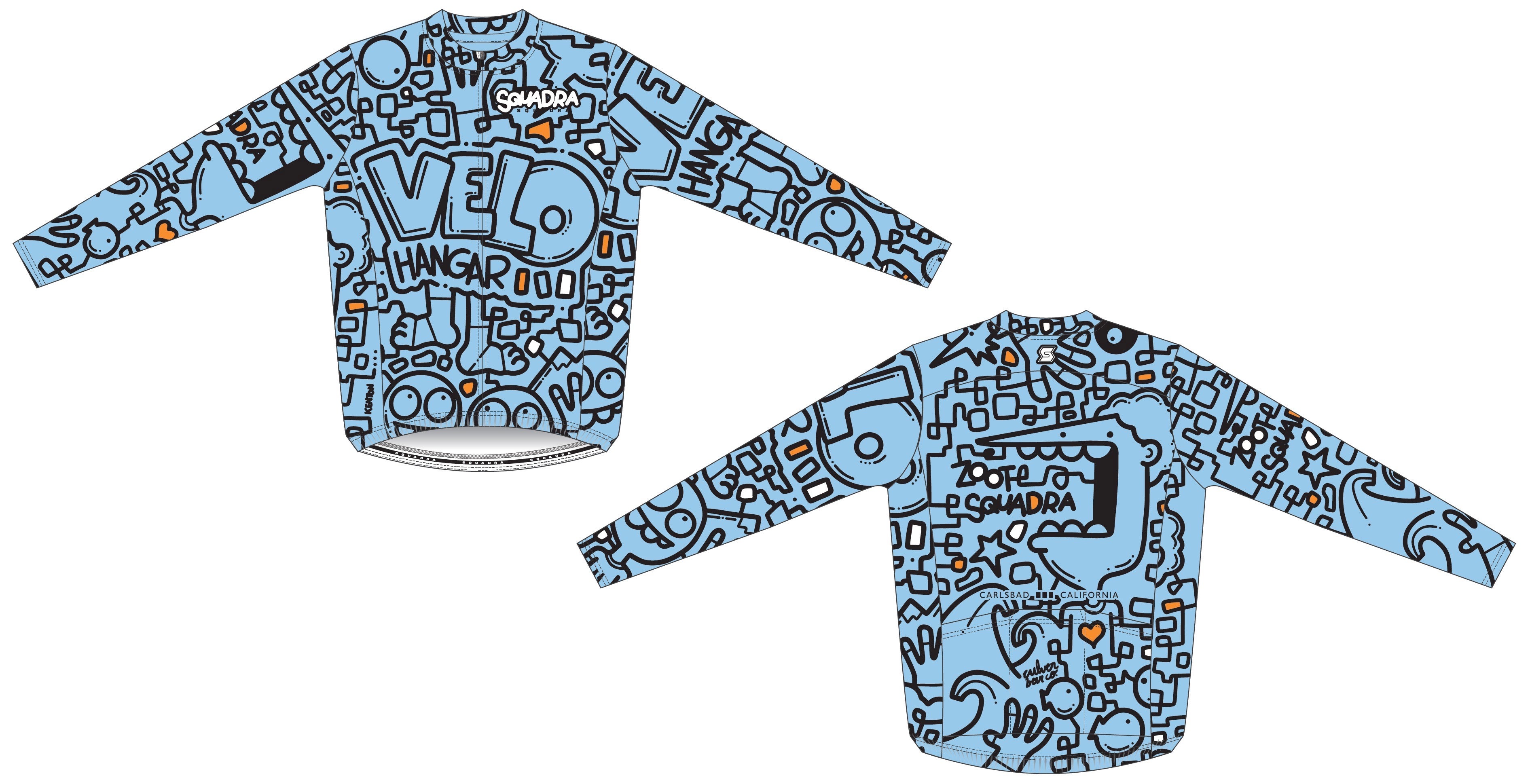 VH + Squadra Sun Stop Jersey | Velo Hangar