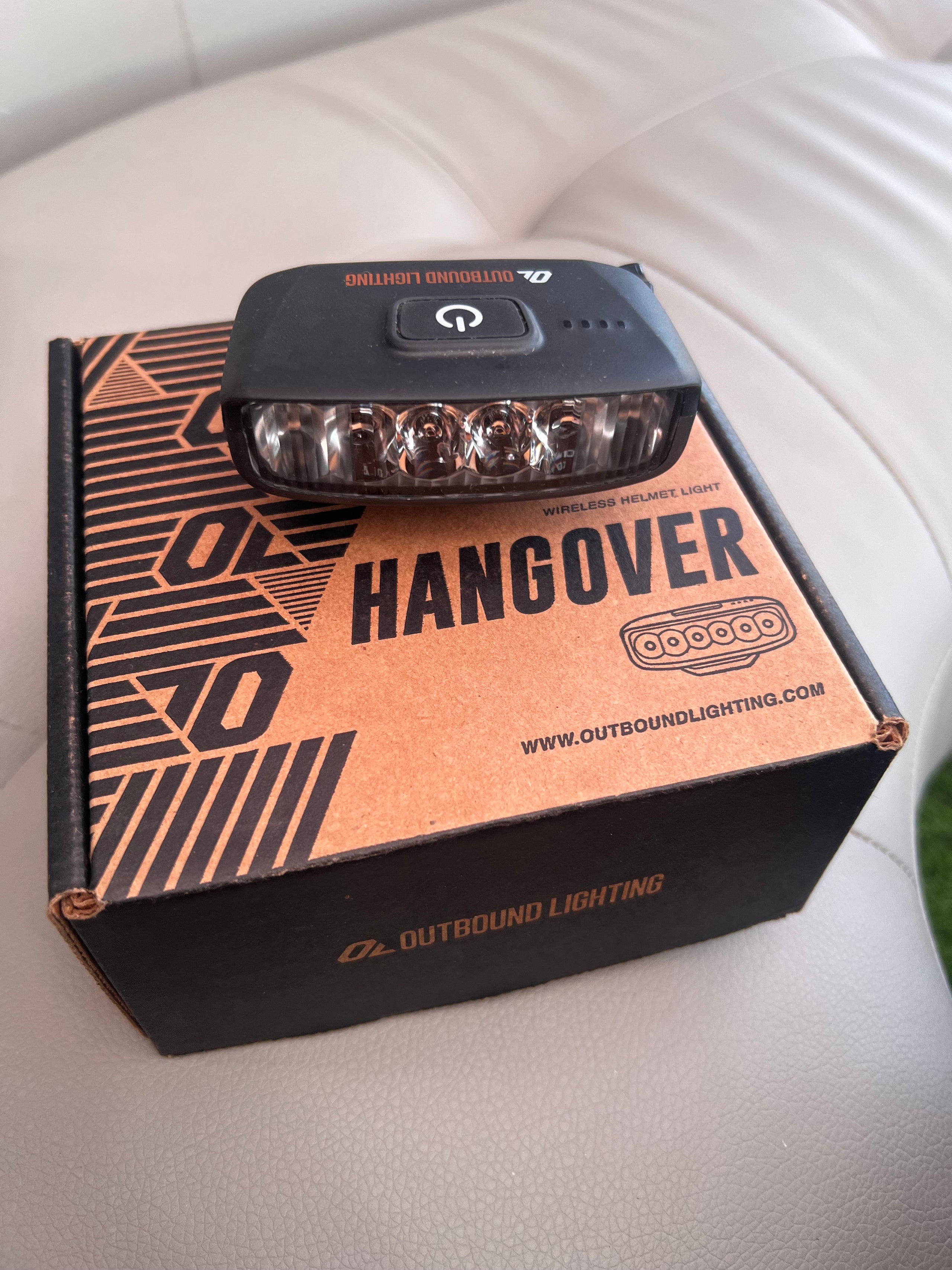 OutBound Lighting Hangover Helmet Light | Velo Hangar